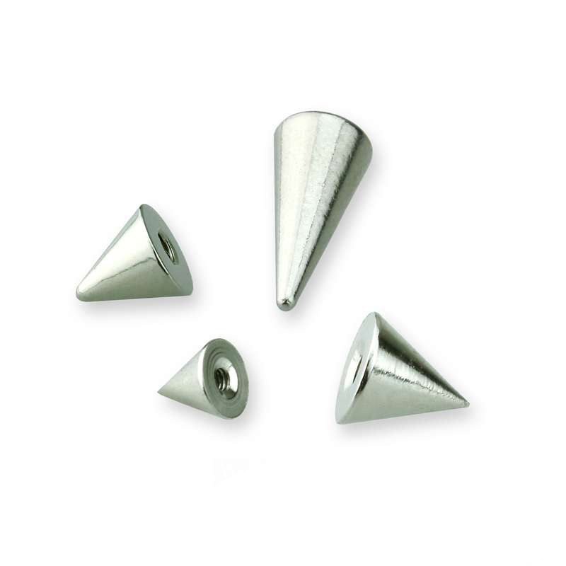 10 PIECES OF 316L SURGICAL STEEL PLAIN THREADED SPIKE PACKAGE