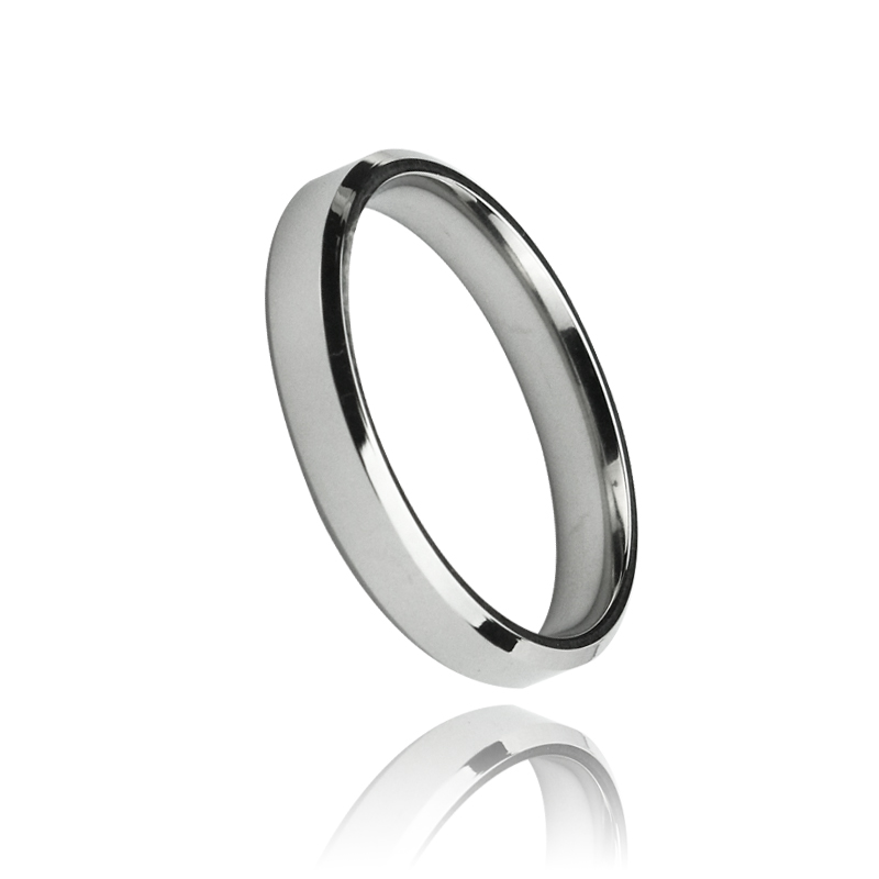 FLAT STAINLESS STEEL BAND RING