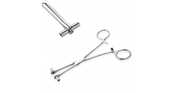 STAINLESS STEEL SEPTUM TUBE FORCEPS TOOLS