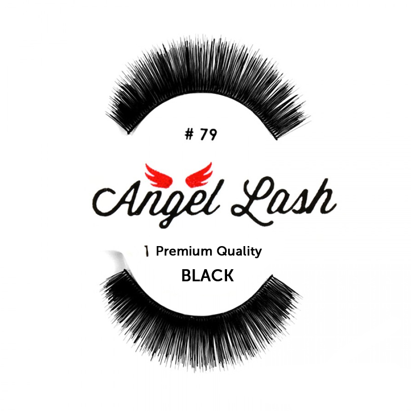 "Angel Lash" #79 Black False Eyelashes