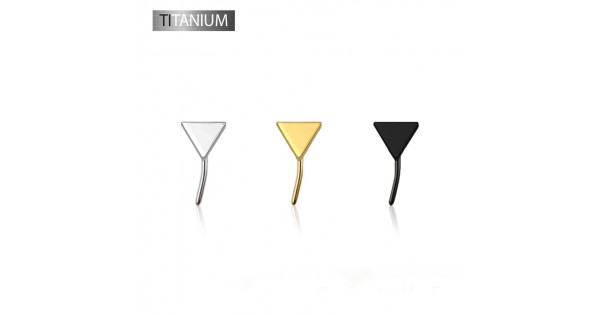 IMPLANT GRADE TITANIUM THREADLESS PUSH IN FLAT TRIANGLE TOP(TOP PART ONLY)